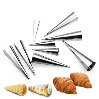 12-Piece Stainless Steel Pastry Molds Set - Bed Bath & Beyond - 40512707