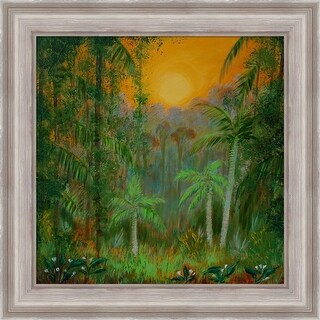 Sandra Francis 'Edge of the Jungle' Framed Art - Bed Bath & Beyond ...