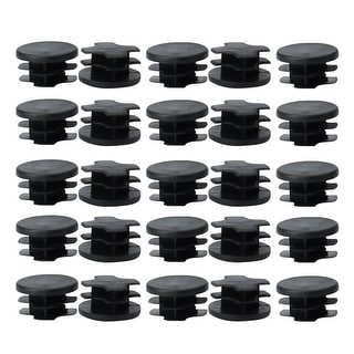 Plastic Tube Inserts Pipe End Cover Floor Protector 25pcs - Bed Bath ...