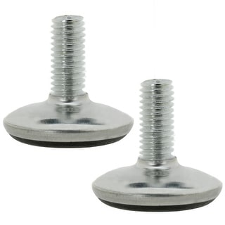 M8 x 20 x 30mm Screw on Furniture Glide Leveling Feet Floor Protector ...