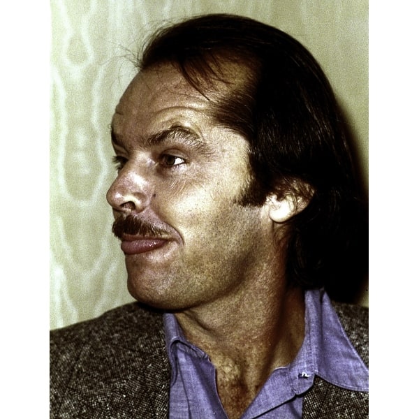 Candid Jack Nicholson sticking out tongue Photo Print - Bed Bath ...