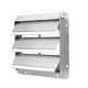 14-Inch Square Aluminum Automatic Gravity Shutter Louver Vent - Bed ...