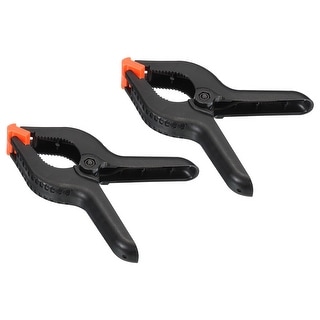 6 Inch Spring Clamps, 2 Pack Plastic Flexible Anti-slip Strong Clip ...