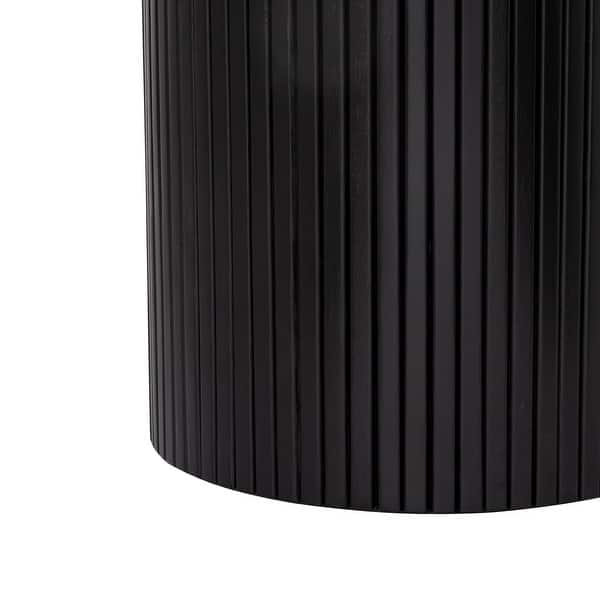 Round Fluted Pedestal Dining Table - Bed Bath & Beyond - 37308911