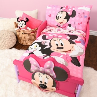 Disney Minnie Mouse 3-Piece Toddler Bedding Set - Bed Bath & Beyond ...
