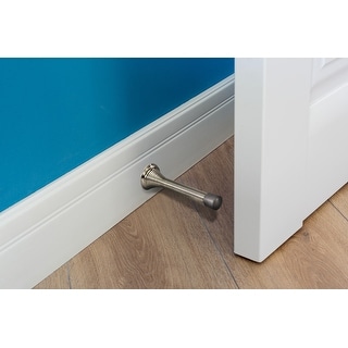 Design House Satin Nickel Spring Door Stoppers 10-Pack - Bed Bath ...