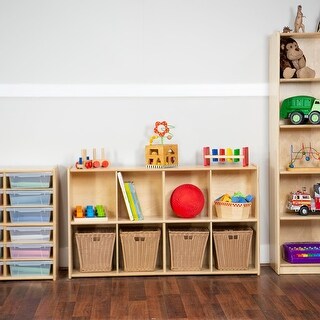 Contender Birch 8 Cubby Storage Unit, Montessori Cube Locker Shelf For ...
