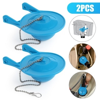 2pcs Ultra High-Performance 3-Inch Universal Toilet Flappers - Bed Bath ...