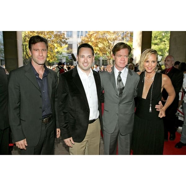 Aaron Eckhart David Sacks William H Macy Maria Bello At Arrivals For ...