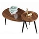 Round Oval Nesting Coffee Table Set - Bed Bath & Beyond - 37823033