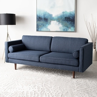 SAFAVIEH Couture Florentino Tufted Sofa - Dusty Blue - Bed Bath ...