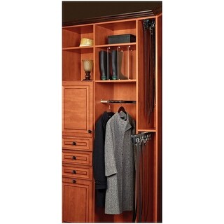 Rev-A-Shelf CWTBR Series 14 Inch Top Mount Sliding Belt Butler for up ...