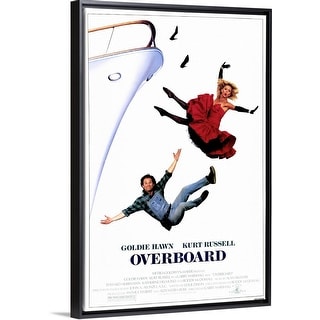 "Overboard (1987)" Black Float Frame Canvas Art - Bed Bath & Beyond ...