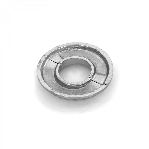 Aluminum Escutcheon Plate 3.13" OD Escutcheon 1" IPS Satin Finish ...
