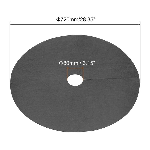Tree Mulch Ring Tree Protector for Weed Control Round Weed Barrier - On ...