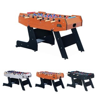 KICK Majesty 55 " Folding Foosball Table - Includes Set of 26 uniformed ...
