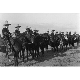 Pickwick stages Black and White Gallery Wrapped Canvas - Bed Bath ...