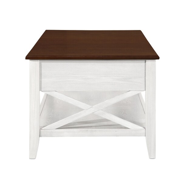 Decatur farmhouse lift top coffee table store