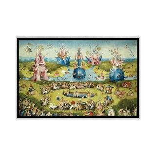 iCanvas "Detail Of Central Panel's Top Half, The Garden Of Earthly ...