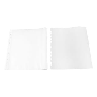 School Plastic File A4 Paper Sheet Protector Cover Clear 0.01cm ...