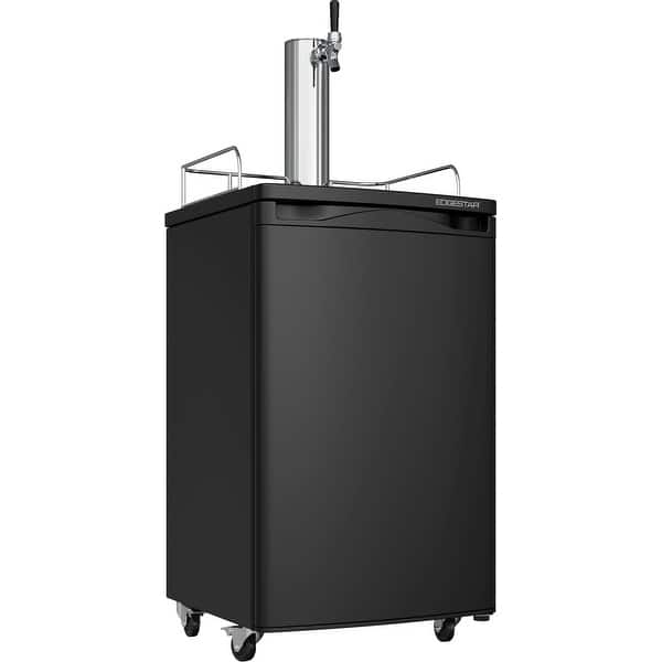 EdgeStar 20 Inch Wide Kegerator and Keg Beer Cooler for Full Size Kegs ...