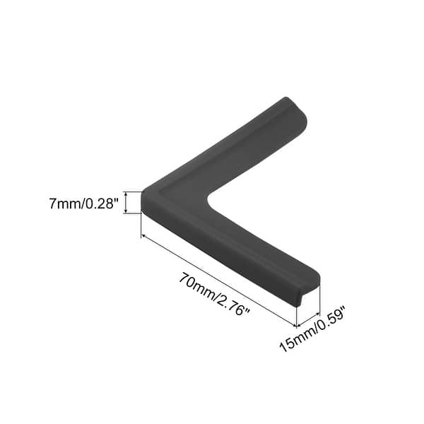 Window Corner Edge Protectors, 4 Pack Standard Simple Style 70mmX15mm ...