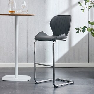 Bar chair modern design for dining and kitchen barstool with metal legs ...