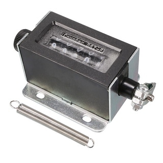 D67-F Mechanical 5-Digit Resettable Pulling Pull Counter - 8.3 x 4.7 x ...