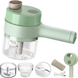 Electric Mini Food Chopper Garlic Chopper Portable Vegetable Cutter ...