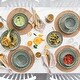 vancasso Mandala Bohemian Porcelain Dinnerware Set (Service for 4 ...