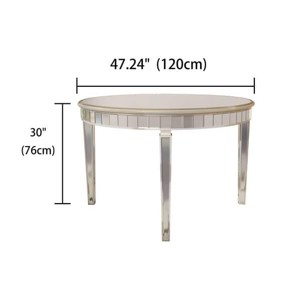 76cm round dining table
