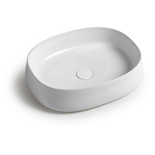 WS Bath Collections Mood JU 50.40 Mood 20-1/2" Rectangular Ceramic ...
