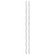 Eastport Adjustable Acrylic Decorative Slat Wall Panel Kit (contains 44 ...