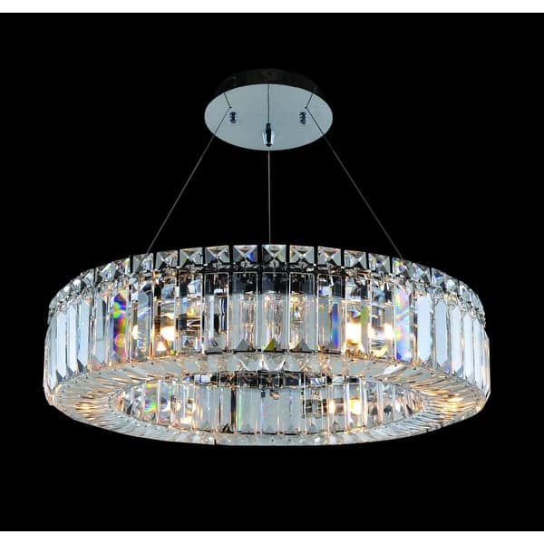 Allegri Quantum-Rondelle 6 Light Single Tier Chandelier - Bed Bath ...