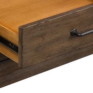 Sonoma Road Weather Beaten Bark Desk/Credenza - Bed Bath & Beyond ...
