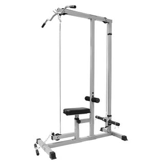Workout pull down weight machine with multiple adjustable cable - Bed ...