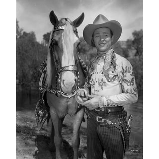 Roy Rogers Posed in Cowboy Outfit Photo Print - Bed Bath & Beyond ...
