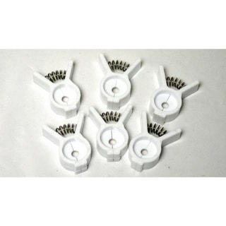 white bag clips