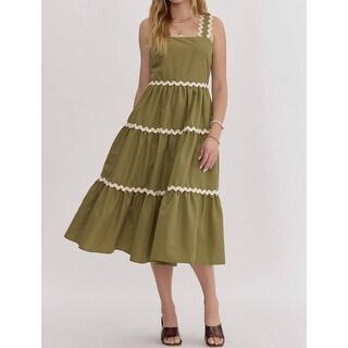 Entro - Ric Rac Midi Dress - Bed Bath & Beyond - 42296080