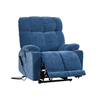8 Vibrating Point Electric Massage Chairs with Lumbar Heat Dual Motor ...
