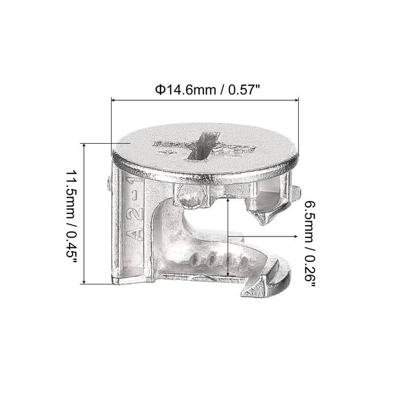 Furniture Cam Lock Nut, Connector Locking Nuts Furniture Cam Fittings ...