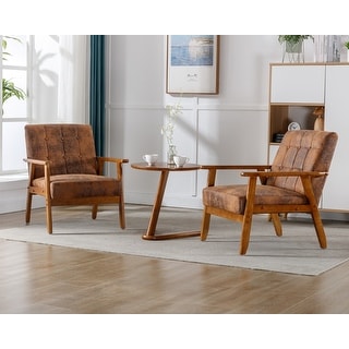 Accent Chairs Set of 2 with Side Table Arm Chair for Living Room ...