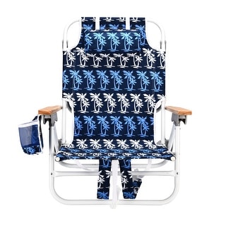 1PCS Outdoor Folding Backpack Beach Chairs With 5 Position Chair - Bed ...