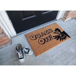 Entryways Quack Off Coir Doormat - Bed Bath & Beyond - 33374591
