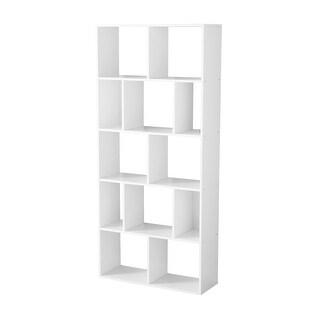 12-Cube Square Shelf Bookcase, White - Bed Bath & Beyond - 36937694