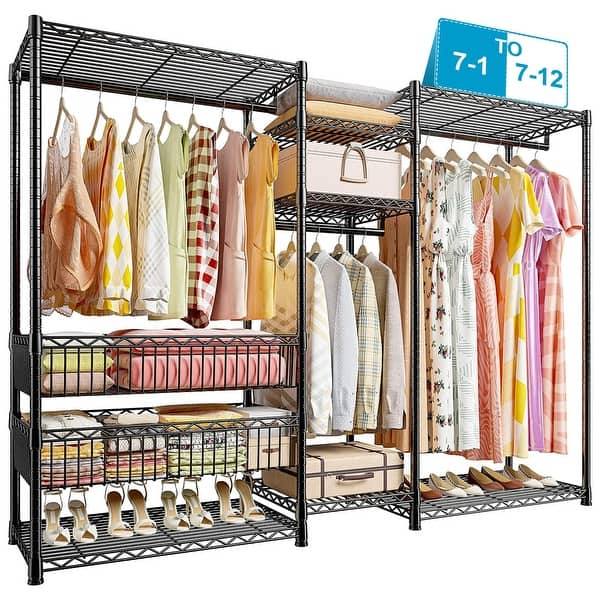 Clothes Rack Clothing Racks with Basket Drawers Clothes Rack with ...