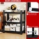 63/31.5 in. H Adjustable Heavy-Duty Metal Storage Shelves, 4/3 Layer ...