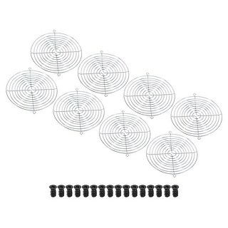 170mm Fan Finger Grill, 8 Pack Metal Grill Protector Guard with Screw ...