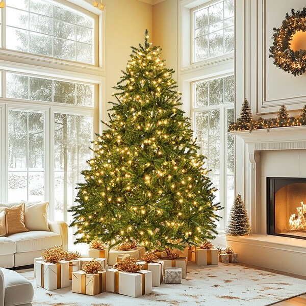 7ft Pre Lit Artificial Holiday Christmas Tree for Home N A Bed Bath Beyond 41561891