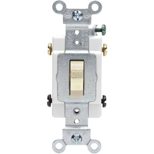 Leviton Iv 2-Pole Grnd Switch S03-CS220-2IS Unit: EACH - Bed Bath ...